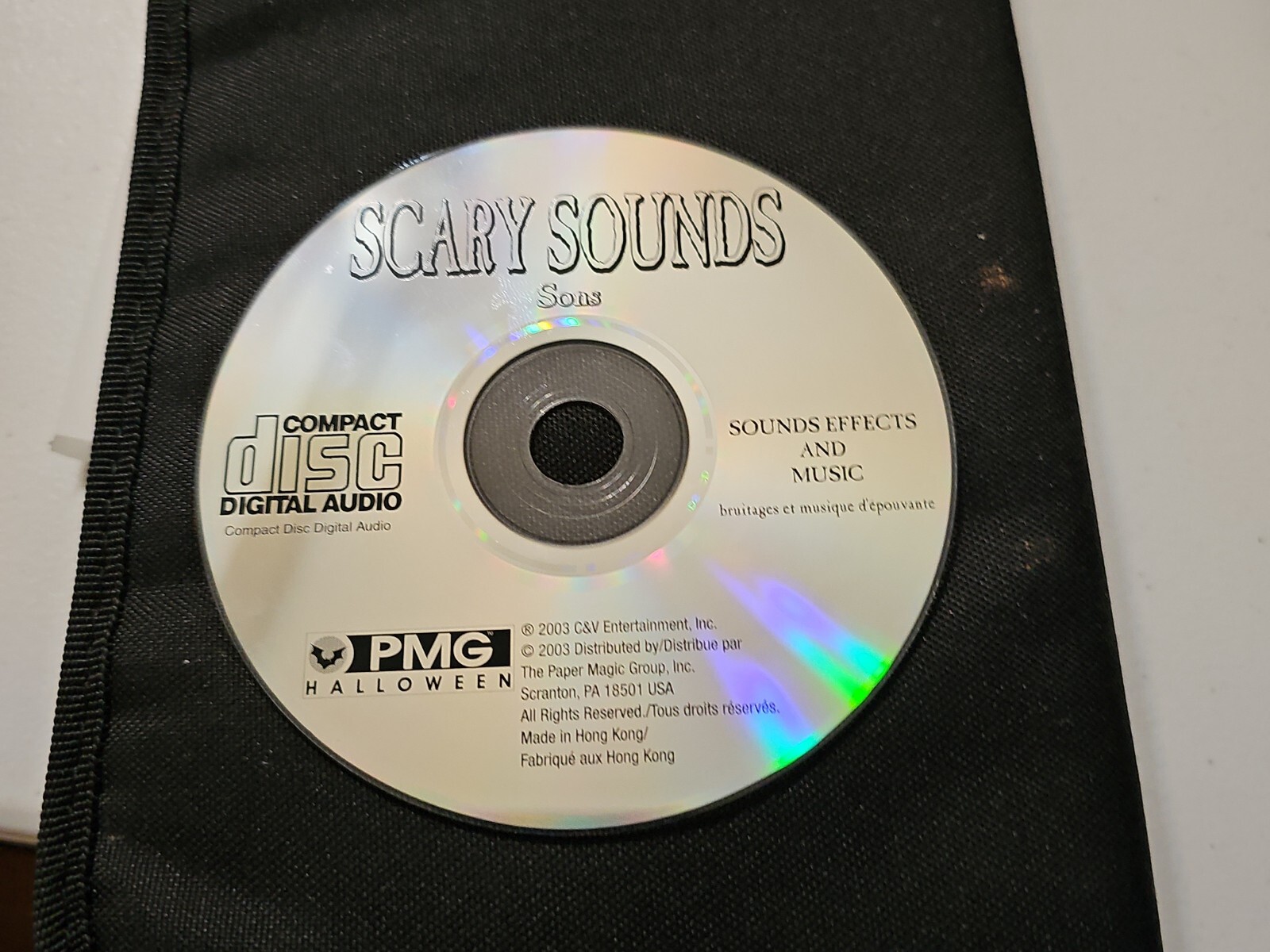 Scary Sounds CD by Various Artists (CD, Wal-Mart) 75 minutes ...