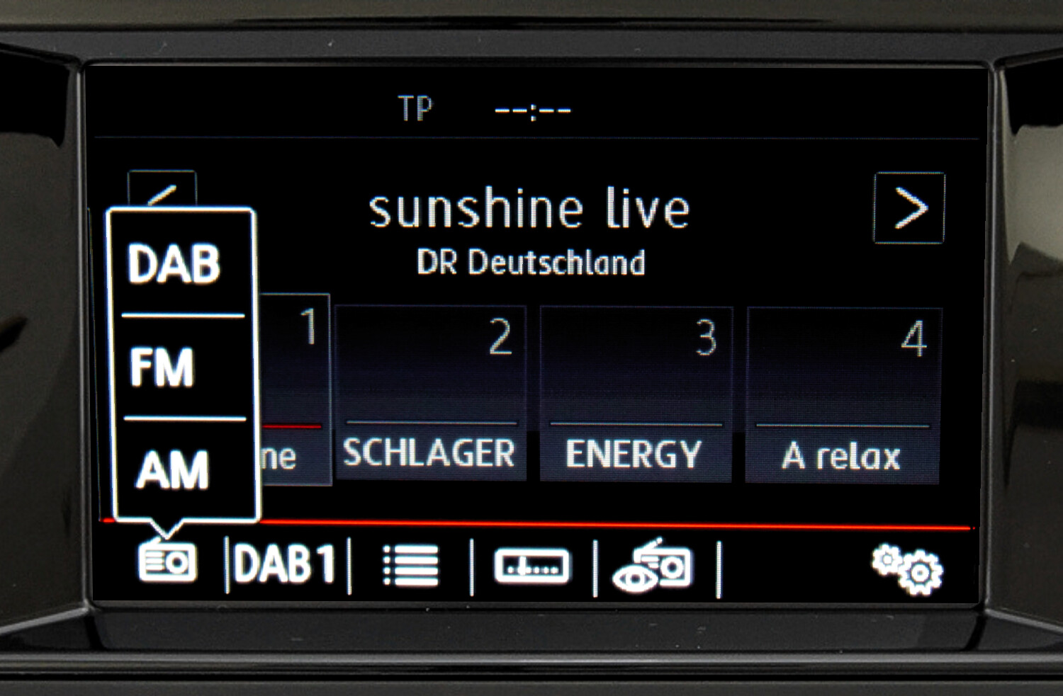 DAB+ Radio Numérique Rénovation, Composition Couleur # VW Sportsvan ...