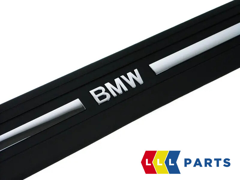 NEW GENUINE BMW 5 SERIES E39 REAR DOOR SILL COVER BLACK LEFT N/S ...