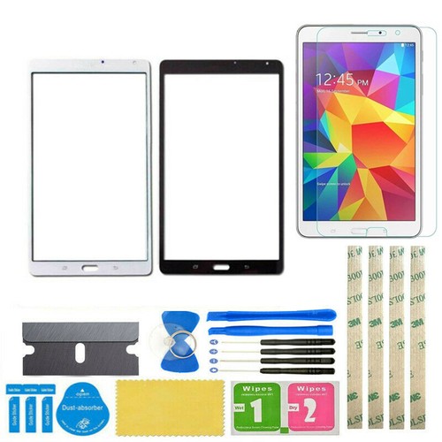 For Samsung Galaxy Tab S 8.4 SM-T705 Front Glass Outer Screen Glass ...