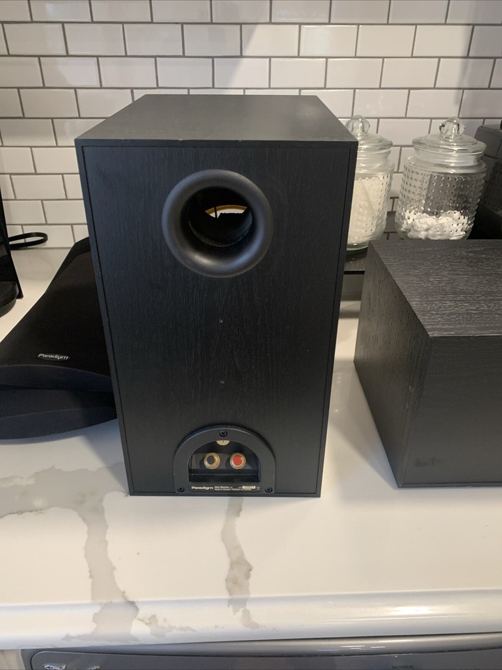 Paradigm Home Theater System-CC-190 v6, Pair Mini Monitors v6 & PDR-12 ...