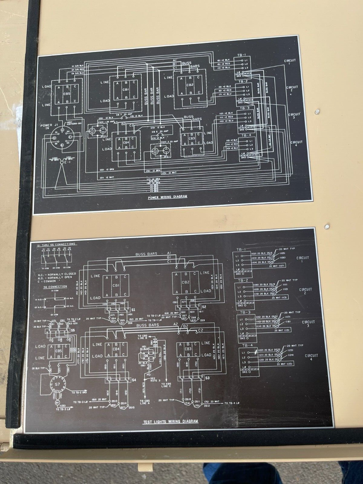 Power Distribution Box Panel 60kw Generator Military PP-8479(V)3/ASM ...