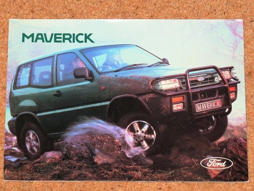 1993 FORD MAVERICK Sales Brochure - SWB, LWB, 2.4EFI, 2.7TD, GLX | eBay