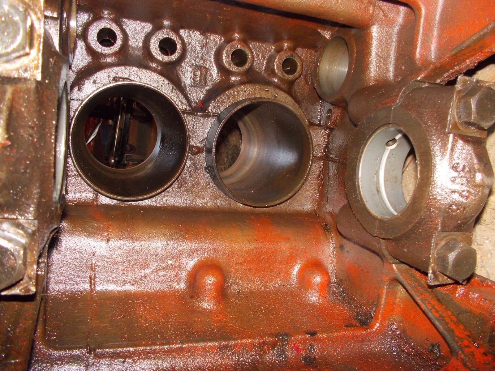 Farmall Super C SC IH gas tractor GOOD engine motor C123 cylinder block ...