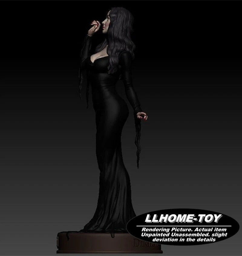 1/8 24cm Morticia Addams 3D Print Model Kit Unpainted Unassembled GK | eBay