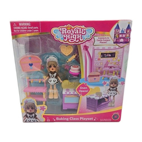 Royale High Roblox Baking Class Playset Doll 2024 Accessories Used No ...