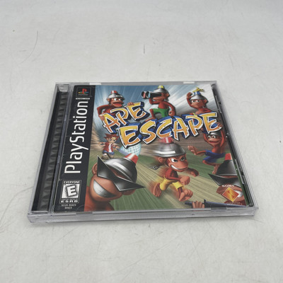 Ape Escape PS1 PlayStation 1 Complete W/ Manual CIB Tested 711719789260 ...