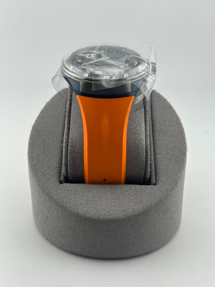 Accutron Sport Luxury Mens DNA Orange Band Watch 2ES8A004A Brand New In ...