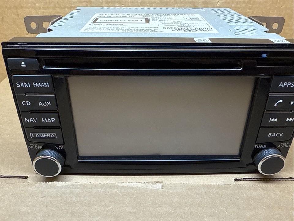 2015 Nissan Versa CD Player Radio Display Screen Receiver 259159MB0A | eBay