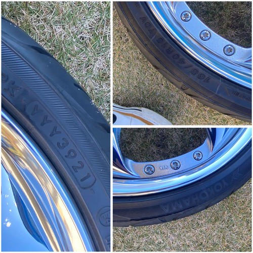 JDM WORK VS-KF 4Wheels no tires 16x5.5+45 4x100 | eBay
