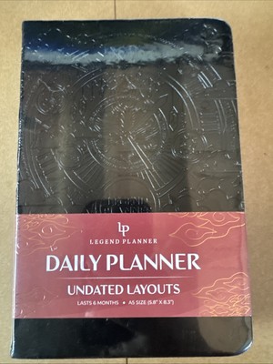 Legend Planner Undated Daily Planner | eBay
