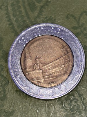 ITALIAN REPVBBLICA ITALIANA L.500 1983 COIN | eBay