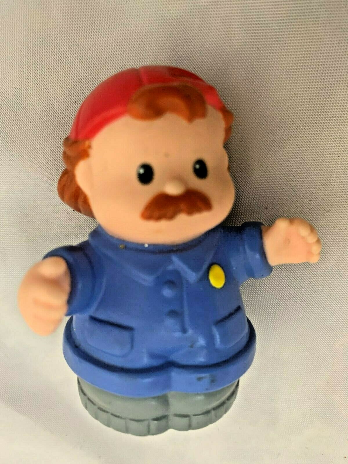 Multi 2.5" Fisher Price Little People Mechanic Man Figurine Toy | eBay