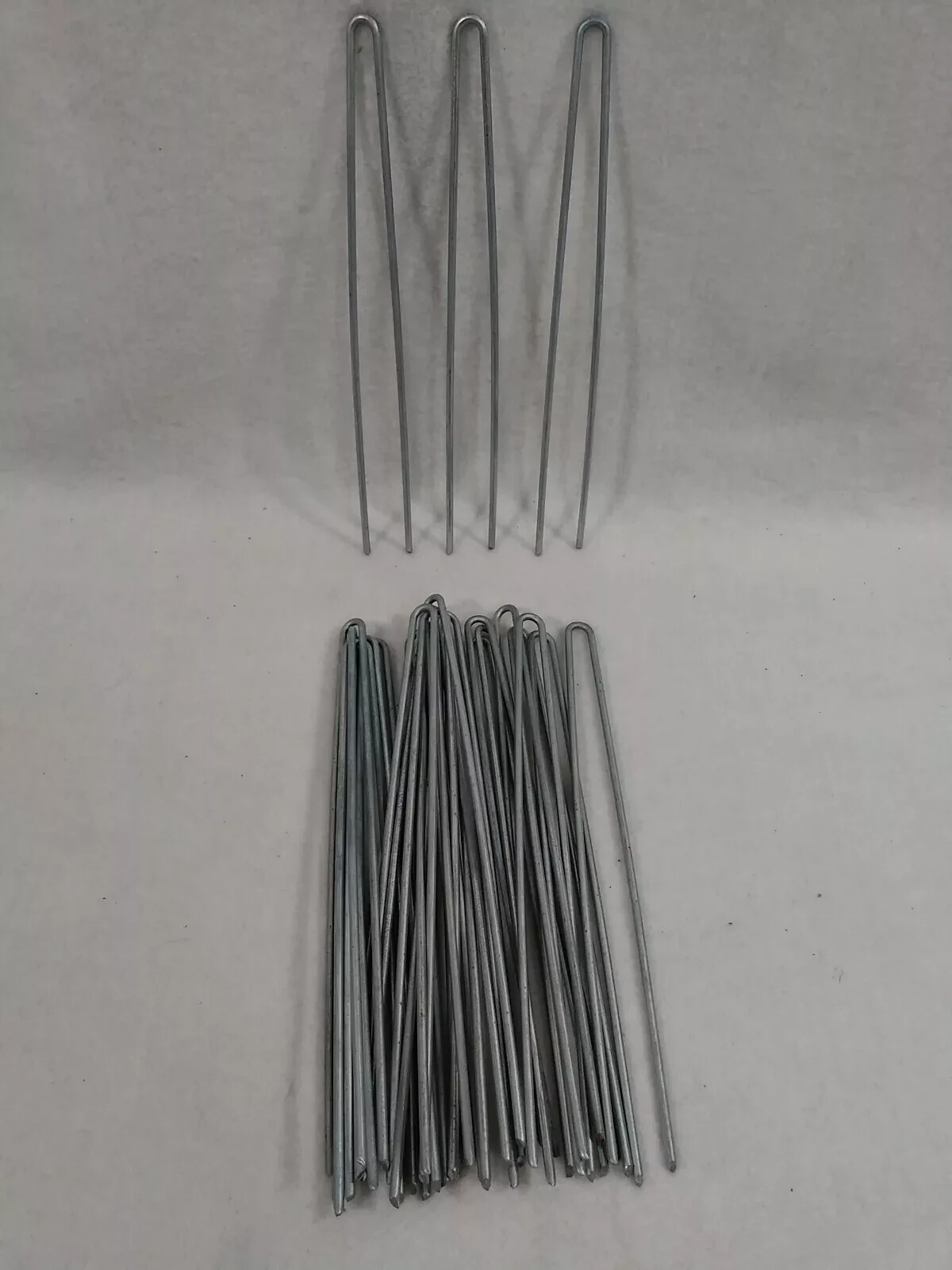 25 Pcs 10 inch galvanized steel edging pins | eBay