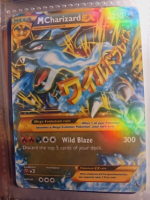 M Charizard EX (X) (Secret) 108/106 Flashfire Holo | eBay