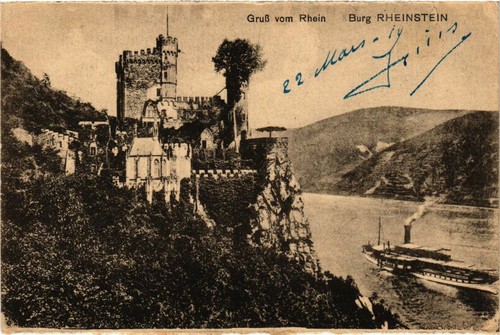 CPA AK Burg Rheinstein GERMANY (1011634) | eBay.de