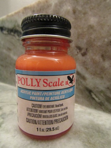 FLOQUIL POLLY SCALE RAILROAD MODEL PAINT 1oz - GTW MORENCY ORANGE | eBay