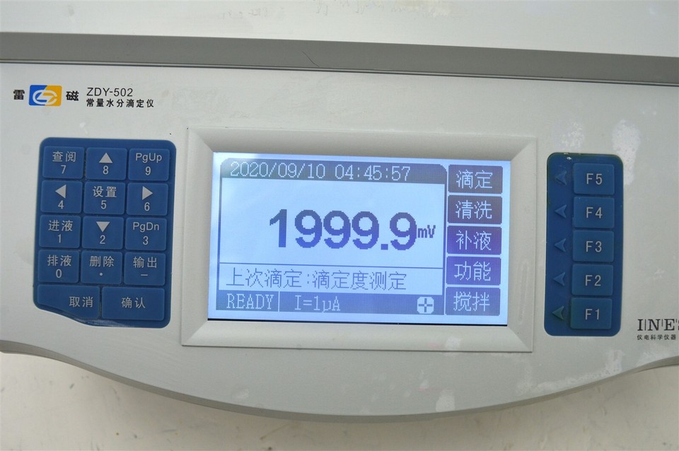 Karl Fischer ZDY-502 Auto-titration Moisture Analyzer Titrator | eBay