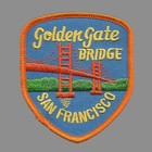 Golden Gate Bridge Patch San Francisco California Landmark Shield Iron ...