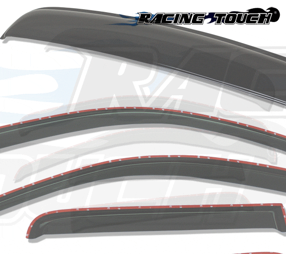 Sun roof & Window 2.0mm Visor Wind Guard In-Channel 5pcs 2006-2011 ...