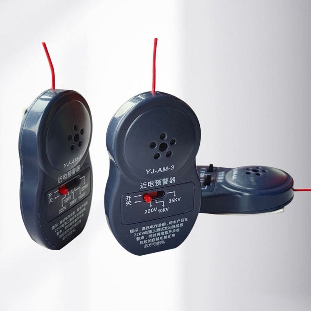 Grey Near Electric Alarm Plastic Voltage Warning Device Workplace | eBay