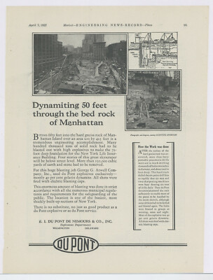 1927 DuPont Advertisement: George Atwell Co., Manhattan, NY Life ...