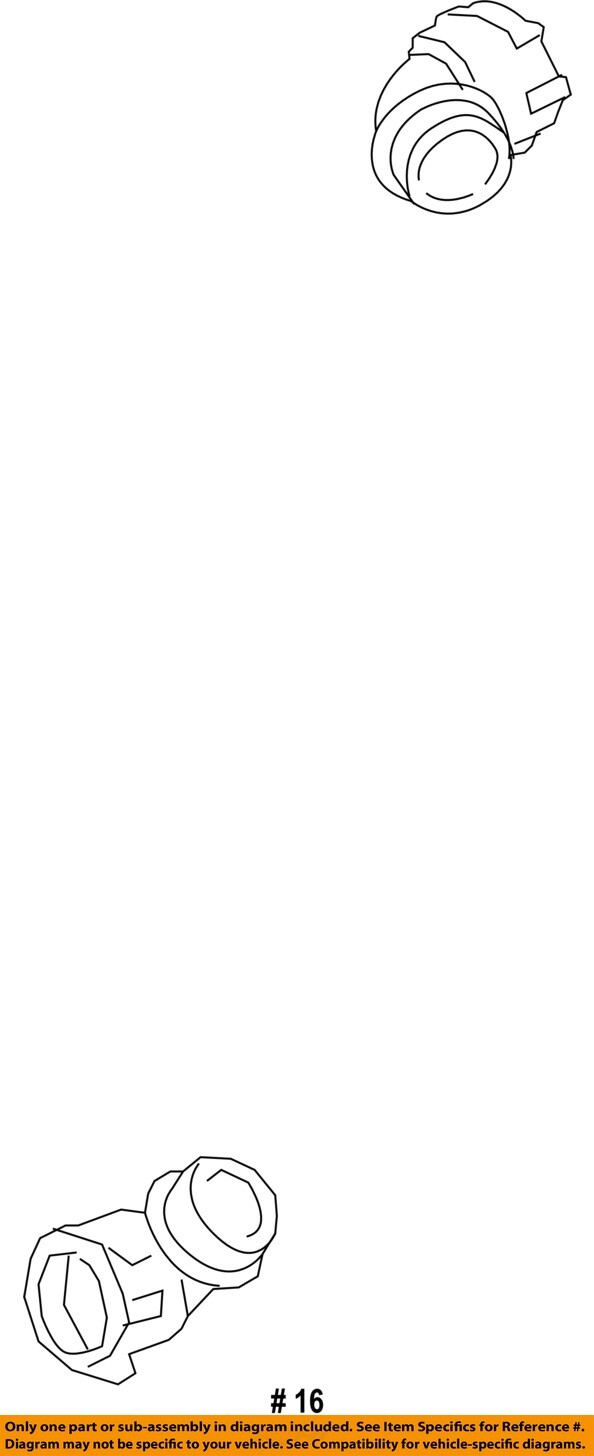 2013-2021 CHEVY TRAX 1.4 LOWER RADIATOR HOSE CONNECTOR AT ENGINE NEW GM ...