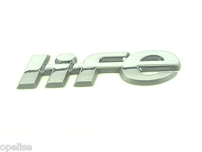 Genuine New VAUXHALL LIFE BADGE For Zafira B 2005+ Meriva 03-10 Signum ...