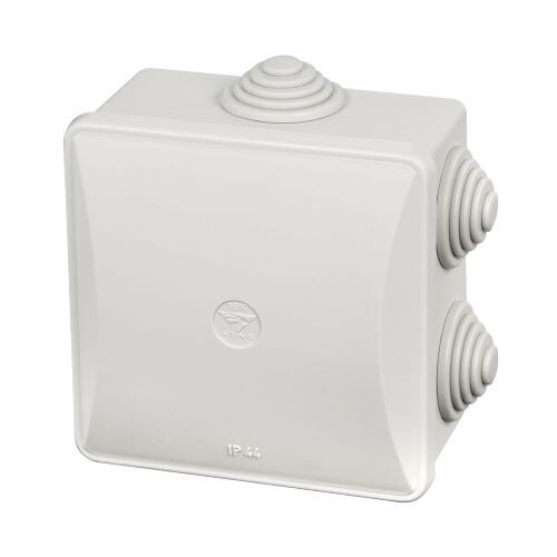 OUTDOOR WATERPROOF JUNCTION BOX IP44 ENCLOSURE SQUARE 80X80X50 SE03 | eBay