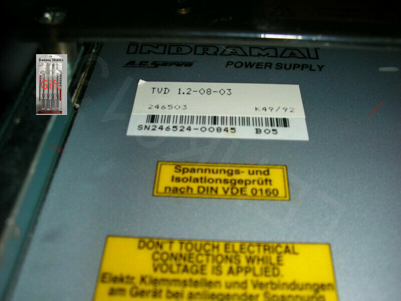 INDRAMAT TVD1.2-08-03 90days warranty via DHL or FedEx | eBay