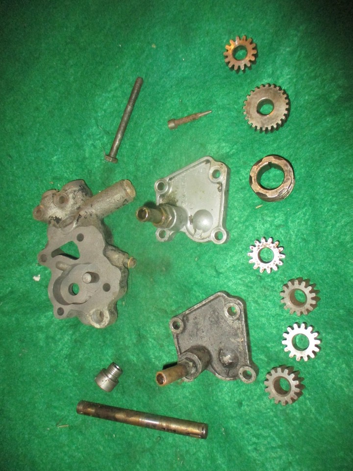 Panhead Knucklehead oil pump parts lot Harley Davidson OEM EL FL | eBay