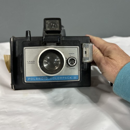 VINTAGE POLAROID COLORPACK III INSTANT CAMERA 10e | eBay