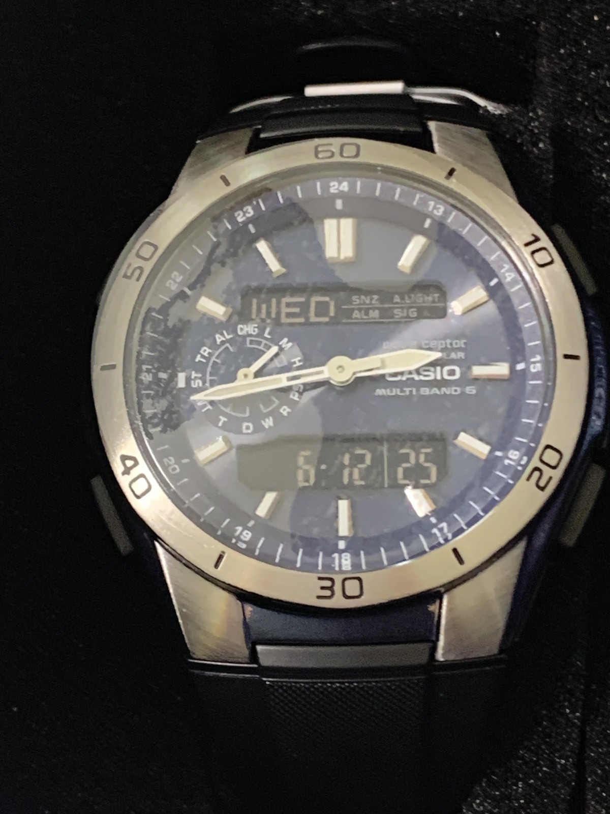 CASIO WAVE CEPTOR WVA-M650-2AJF Tough Solar men Watch Atomic Radio in ...