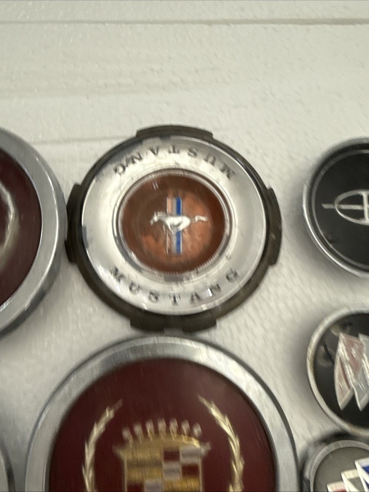 Huge Lot Of Car Auto Emblems And Steering Wheel Emblems Hood Ornaments ...