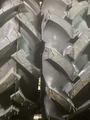 TWO 600-16 , 600x16 6 Ply Traction I3 Bar Lug Tires With Tubes | eBay