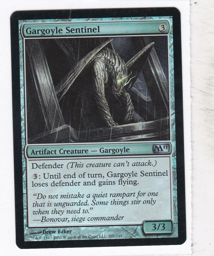 MTG: M2011: Foil: Gargoyle Sentinel | eBay