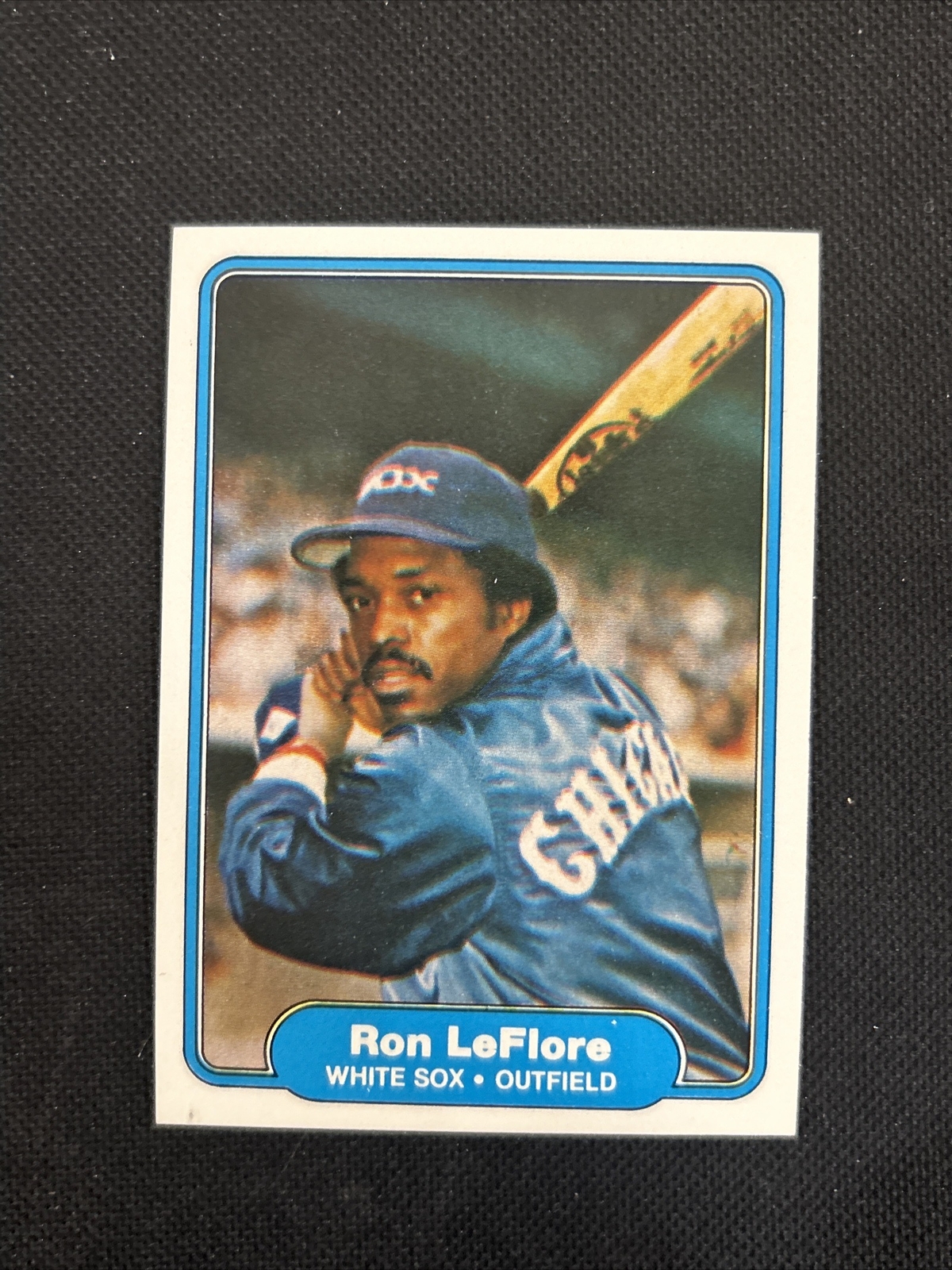 1982 Fleer #350 Ron Leflore Mint Centered Chicago White Sox *71 | eBay