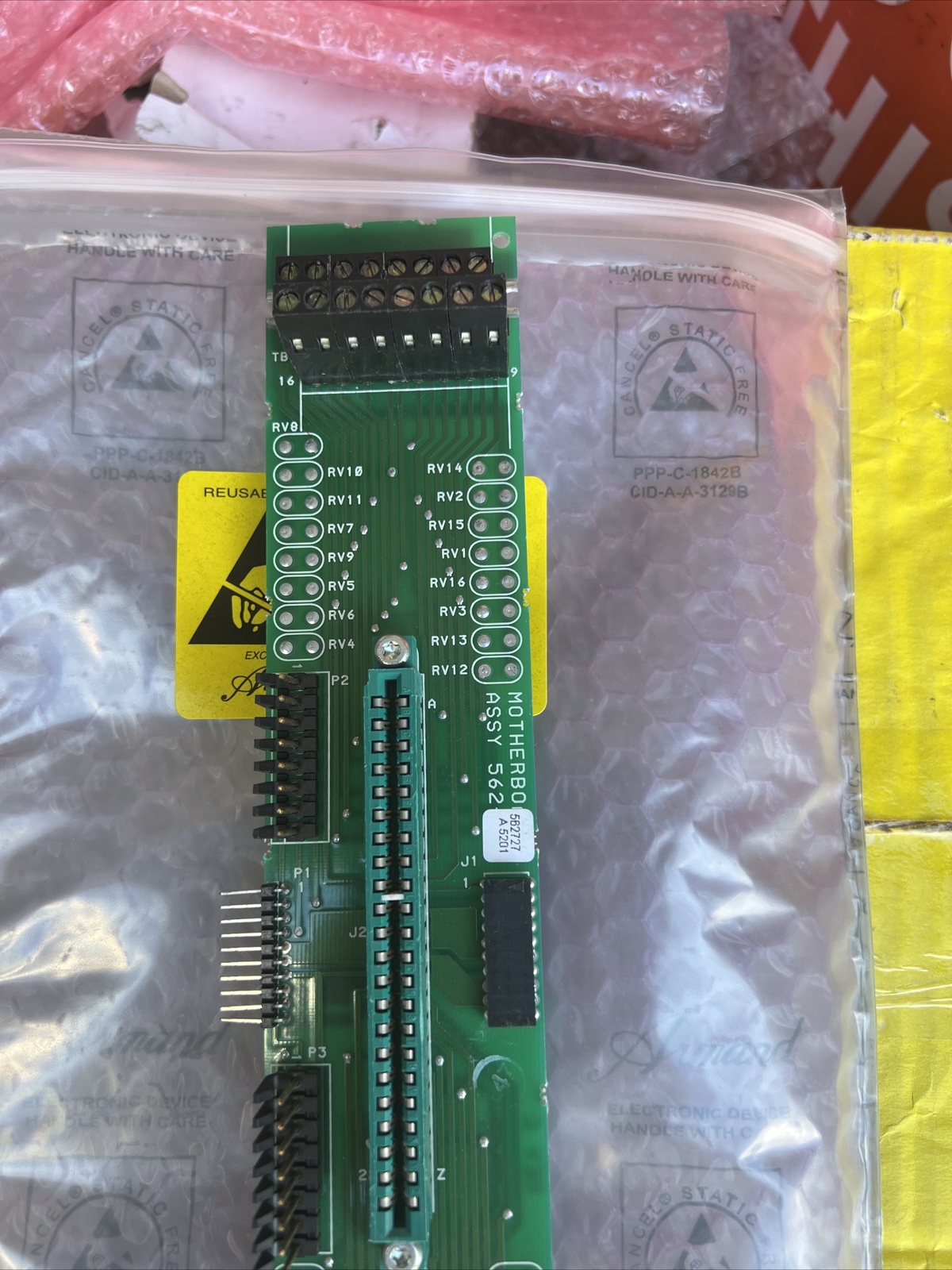 Simplex 4100 Motherboard Assembly 562-727 Rev a 562727 Fire Alarm for ...