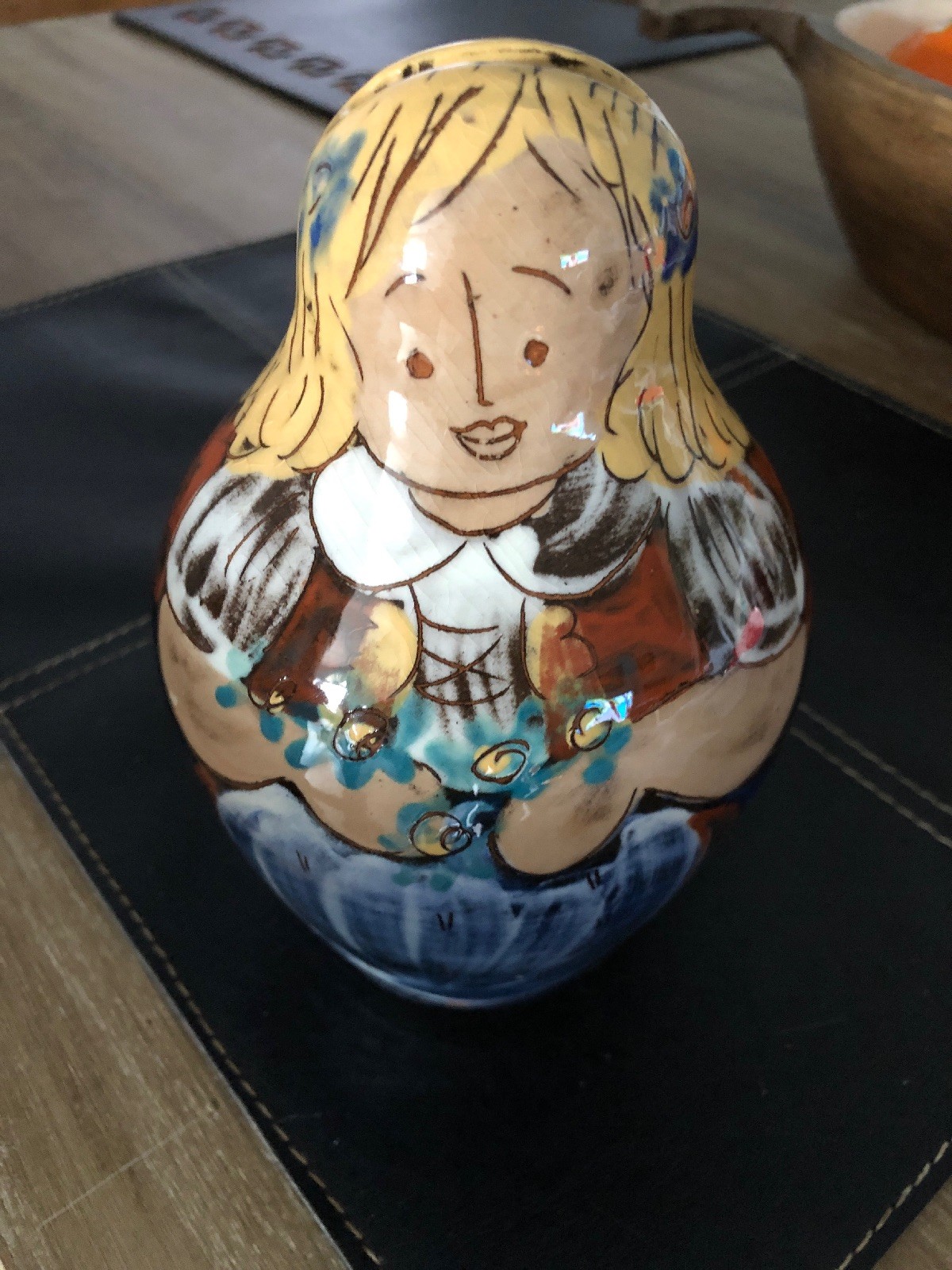 Ceramic Roly Poly Bank | eBay