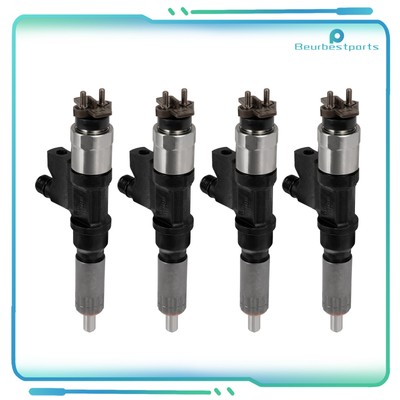 For Isuzu NPR NQR NPR-HD 5.2L 2005 2006 2007 4x Diesel Fuel Injectors ...