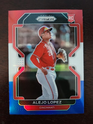 2022 Panini Prizm - Tier III Alejo Lopez #246 Red White & Blue Prizm ...