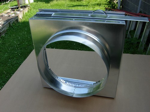 Filter rack plenum,return air for filter 20x20x1" and round 16" collar ...