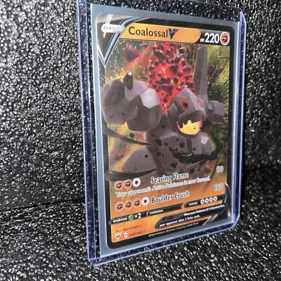 Pokémon TCG Coalossal V Vivid Voltage 098/185 Regular Ultra Rare | eBay