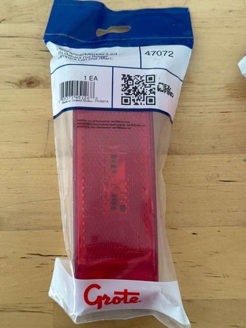 Grote 47072 Clearance Marker Lamp FMVSS a P2 PC for sale online | eBay