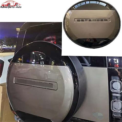 Rear Spare Tyre Tire Wheel Cover Gondwana Stone Fits LR Defender 130 ...