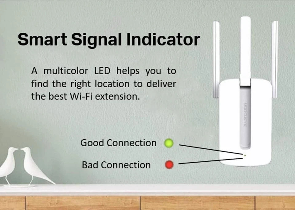 WiFi Booster Internet Extender Virgin Media Range Repeater Home Network ...