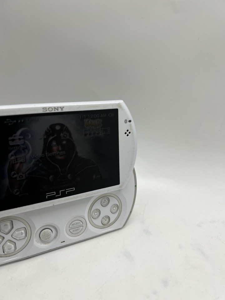 Sony PSP Go Handheld Console White Tested With Charging Port Handheld ...