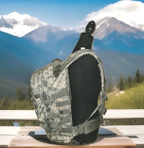 New! GCS ABU ASSAULT MISSION Tiger Stripe Camo Backpack 19x14x7 | eBay