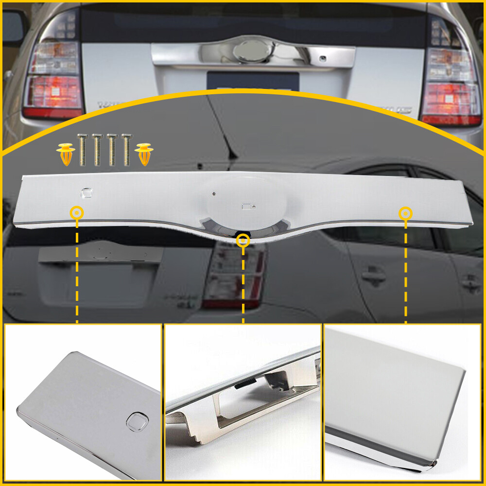 Chrome Rear Exterior Tailgate Liftgate Handle Garnish For Toyota Prius ...