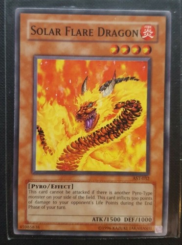 YU-GI-OH SOLAR FLARE DRAGON AST-032 | eBay